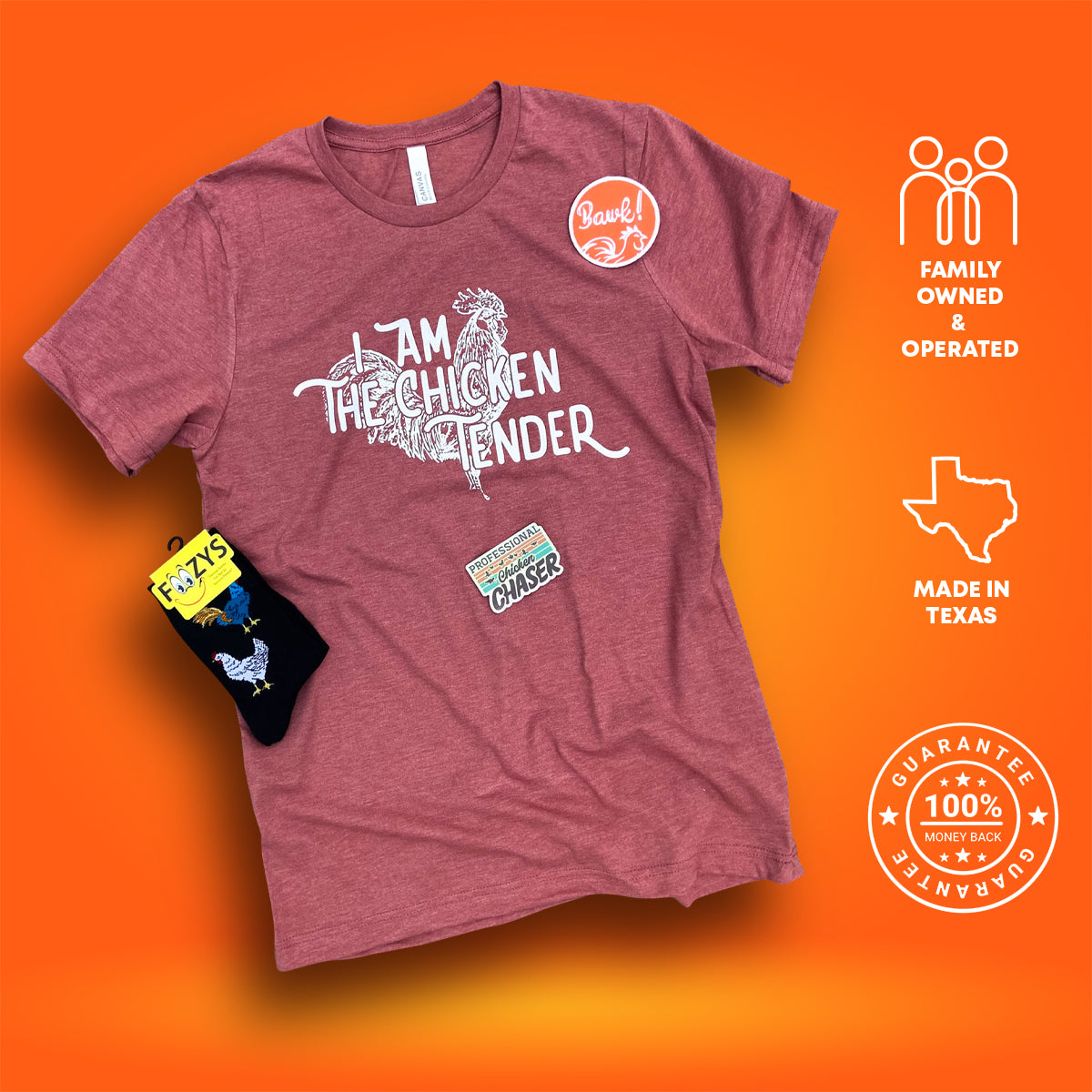 Chicken T-Shirt Subscription Box – Chicken Bawks