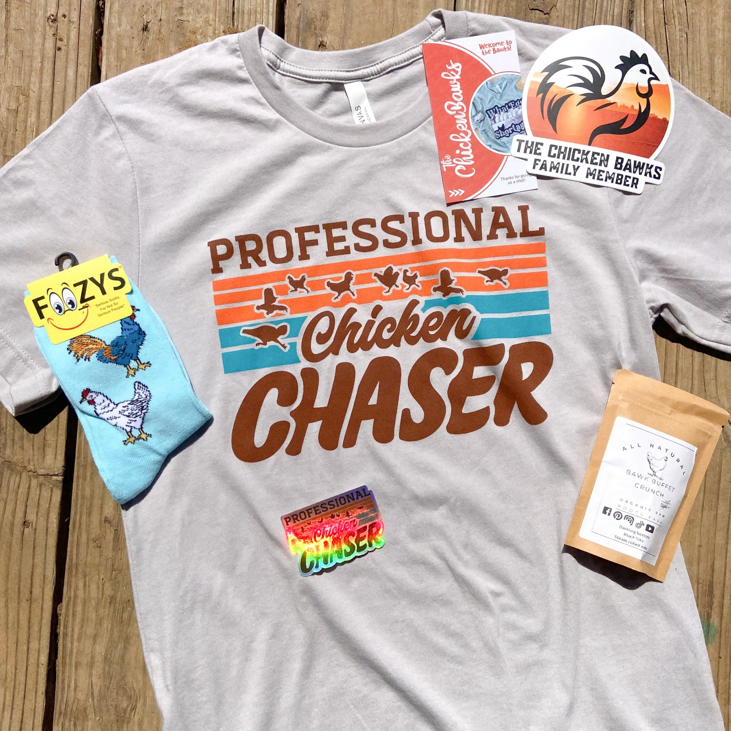 Chicken T-Shirt Subscription Box – Chicken Bawks