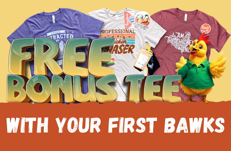 Chicken T-Shirt Subscription Box – Chicken Bawks